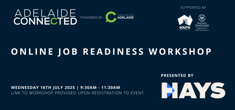 Online Job Readiness Workshop - Adelaide Connected