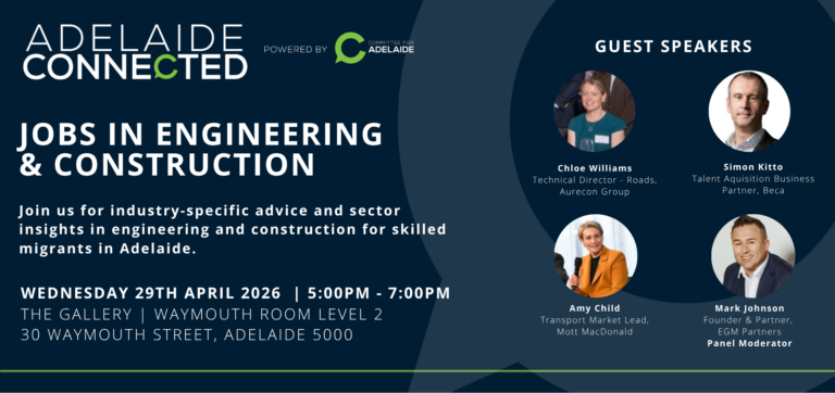 Adelaide Connected - considering a move to South Australia